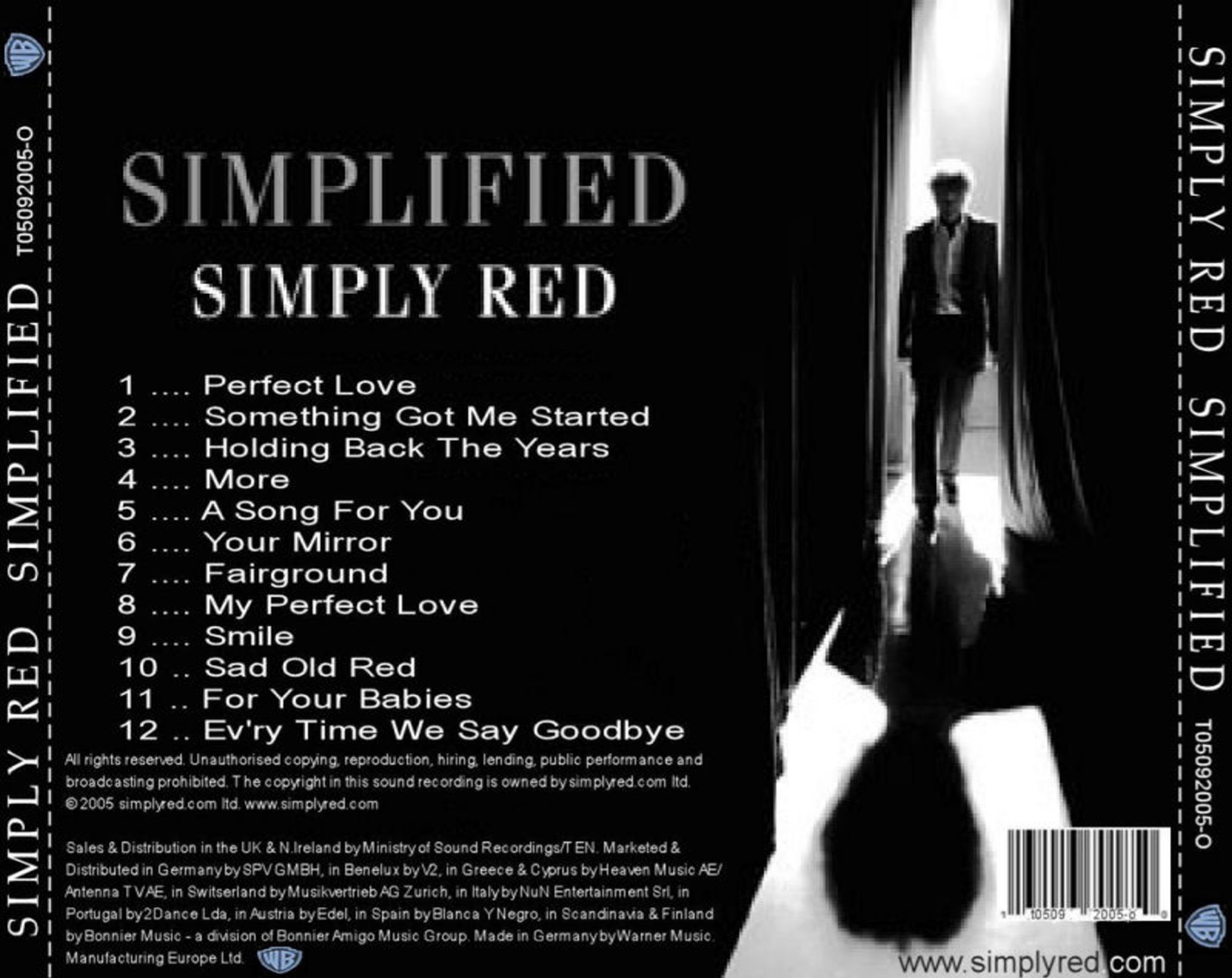 Simply Red Simplified : Back | CD Covers | Cover Century | Over 1.000. ...